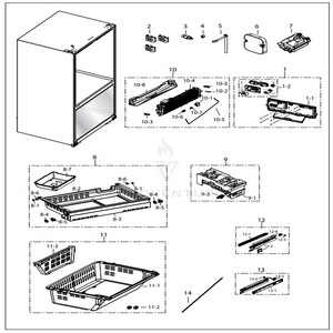 RF260BEAESG Interactive Exploded View