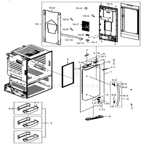 RF265BEAESR Interactive Exploded View