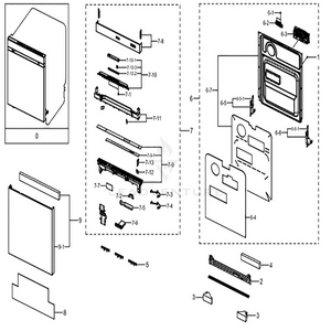 DW80M9960US Interactive Exploded View