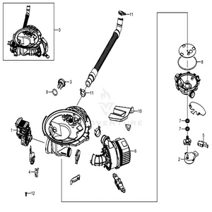 DW80K7050US Interactive Exploded View