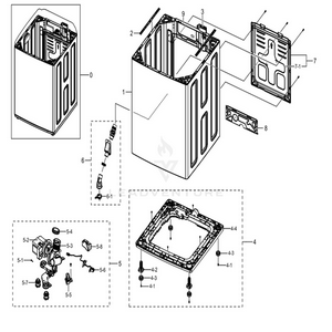 WA54M8750AV Interactive Exploded View