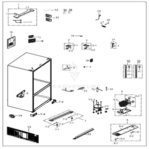 RF263BEAESG Interactive Exploded View