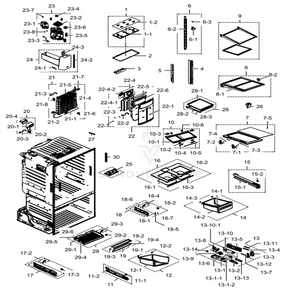 RF28HDEDBSR Interactive Exploded View