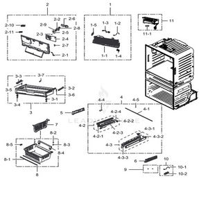 RF28HMEDBSR Interactive Exploded View