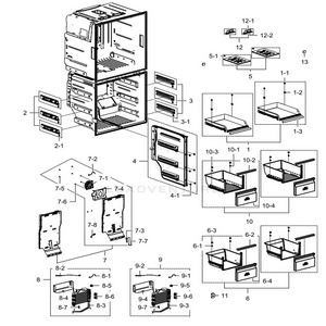 RF28K9380SR Interactive Exploded View