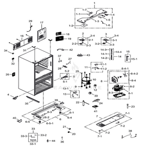 RF22KREDBSR Interactive Exploded View