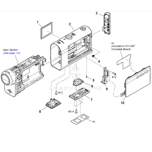HDRAS50R Interactive Exploded View