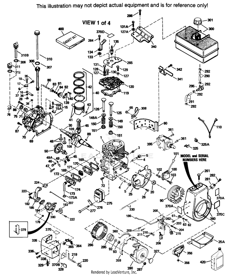 Tecumseh HM100-159000 4-Cycle Horizontal | Partswarehouse