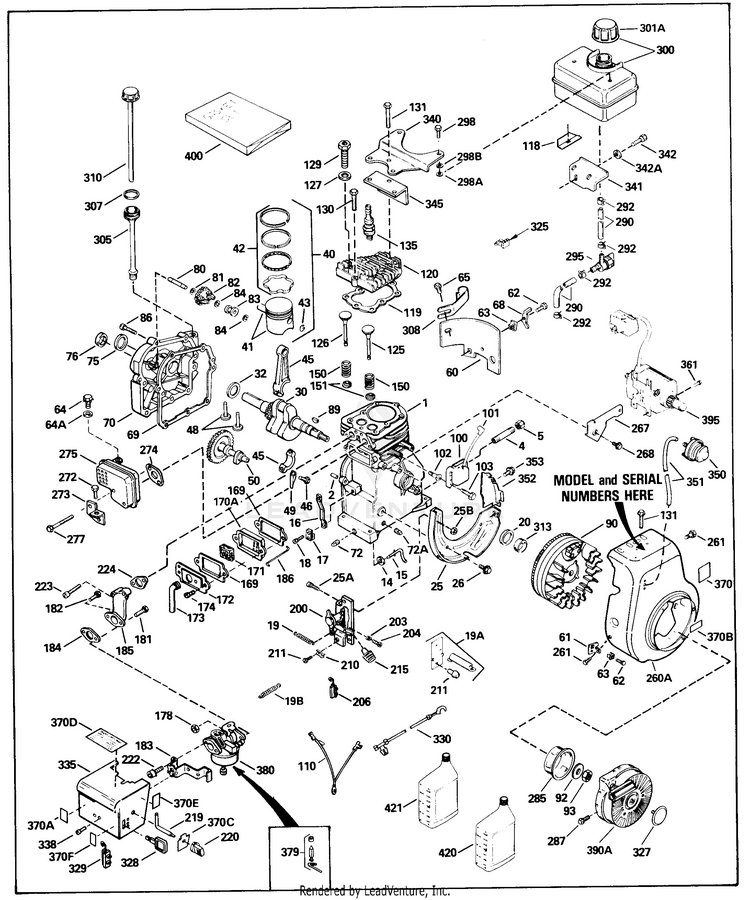 Tecumseh HS40-55200H 4-Cycle Horizontal | Partswarehouse