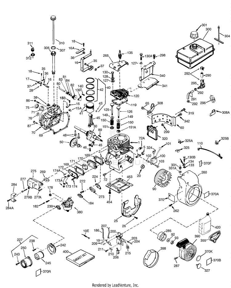 Tecumseh Carburetor Parts Lookup