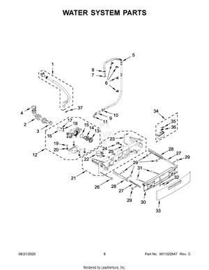 WFW5620HW0 Interactive Exploded View
