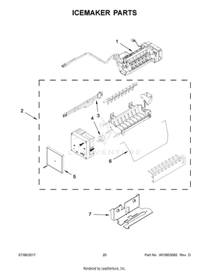 WRV986FDEM01 Interactive Exploded View