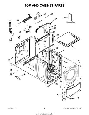 WFW8300SW00 Interactive Exploded View