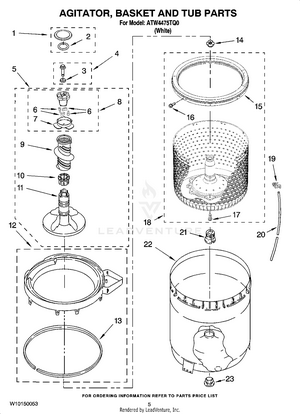 ATW4475TQ0 Interactive Exploded View