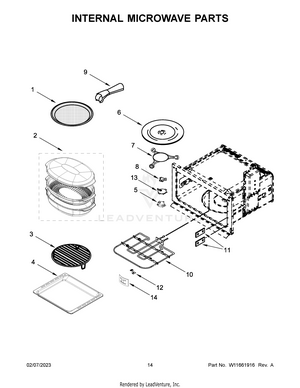 KOCE500ESS22 Interactive Exploded View