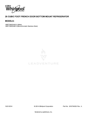 WRF736SDAM13 Interactive Exploded View