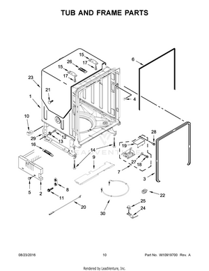 MDB8959SFH4 Interactive Exploded View