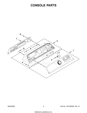 MVW7232HW0 Interactive Exploded View