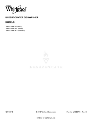 WDF520PADM7 Interactive Exploded View