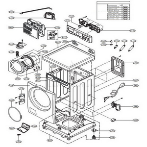 WM3470HVA Interactive Exploded View
