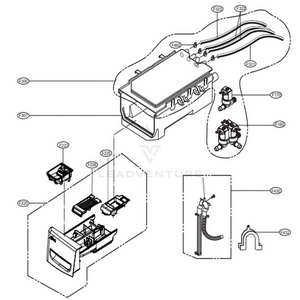 WM3400CW Interactive Exploded View