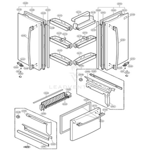 LFC25760SB Interactive Exploded View