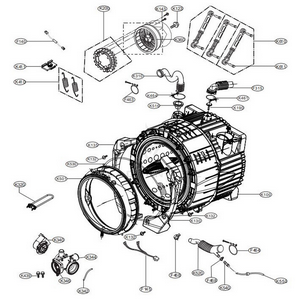 WM3700HWA Interactive Exploded View