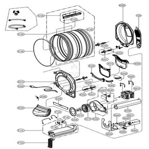 DLE3400W Interactive Exploded View