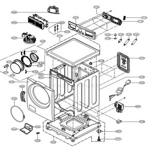 WM3900HBA Interactive Exploded View