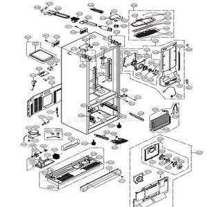 LFX28978SW Interactive Exploded View