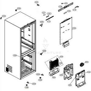 LBNC12231W Interactive Exploded View