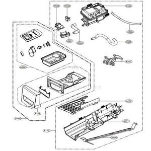 DLEX3250W Interactive Exploded View