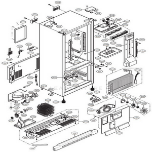 LFC23760SW Interactive Exploded View