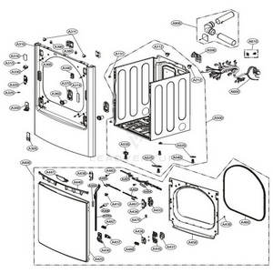 DLEX7700WE Interactive Exploded View