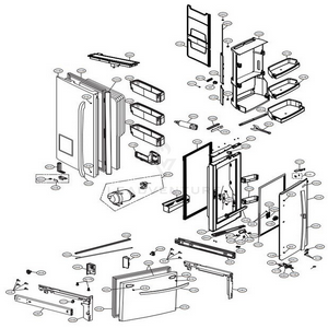 LFXS30766S Interactive Exploded View