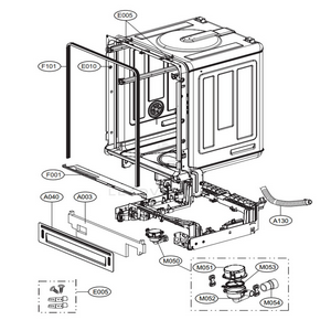 LDF7774BD Interactive Exploded View