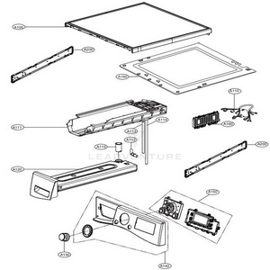 DLEC888W Interactive Exploded View