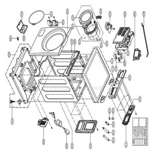 WM3670HWA Interactive Exploded View