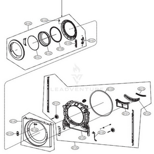 DLEC855W Interactive Exploded View