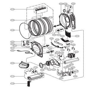 DLEX3570V Interactive Exploded View
