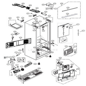 LFXS26596S Interactive Exploded View