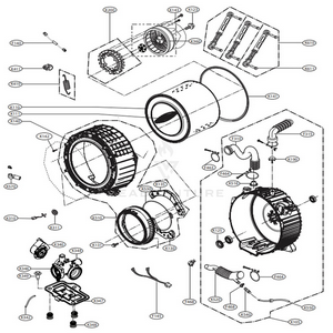 WM3270CW Interactive Exploded View