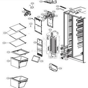 LSXS26366D Interactive Exploded View