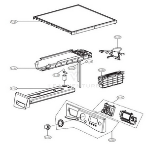 DLEC855W Interactive Exploded View