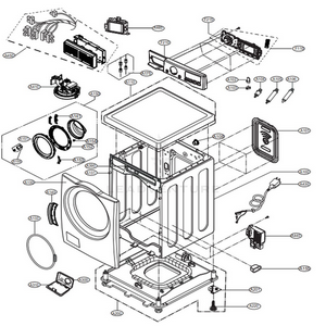 WM3400CW Interactive Exploded View