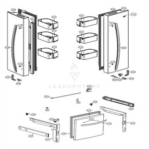 LRFCS25D3S Interactive Exploded View