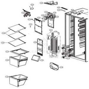 LSXS26366D Interactive Exploded View