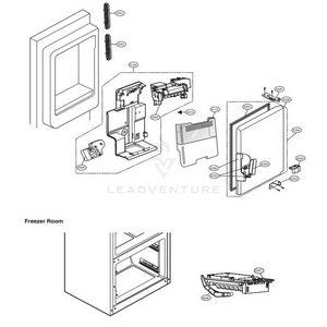 LFX25973D Interactive Exploded View