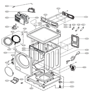 WM3400CW Interactive Exploded View