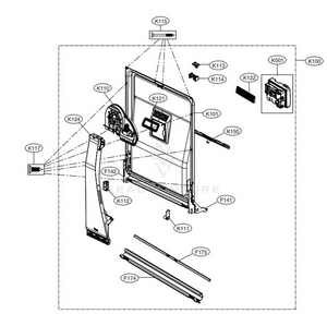 LSDT9908SS Interactive Exploded View